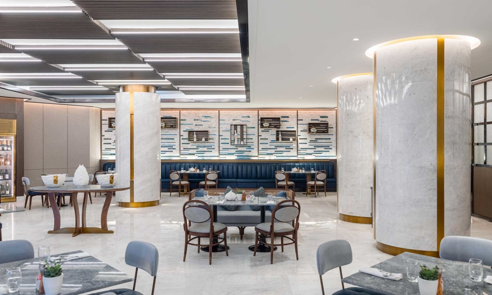 Restaurants and bars at Taj Exotica Resort & Spa, The Palm Dubai