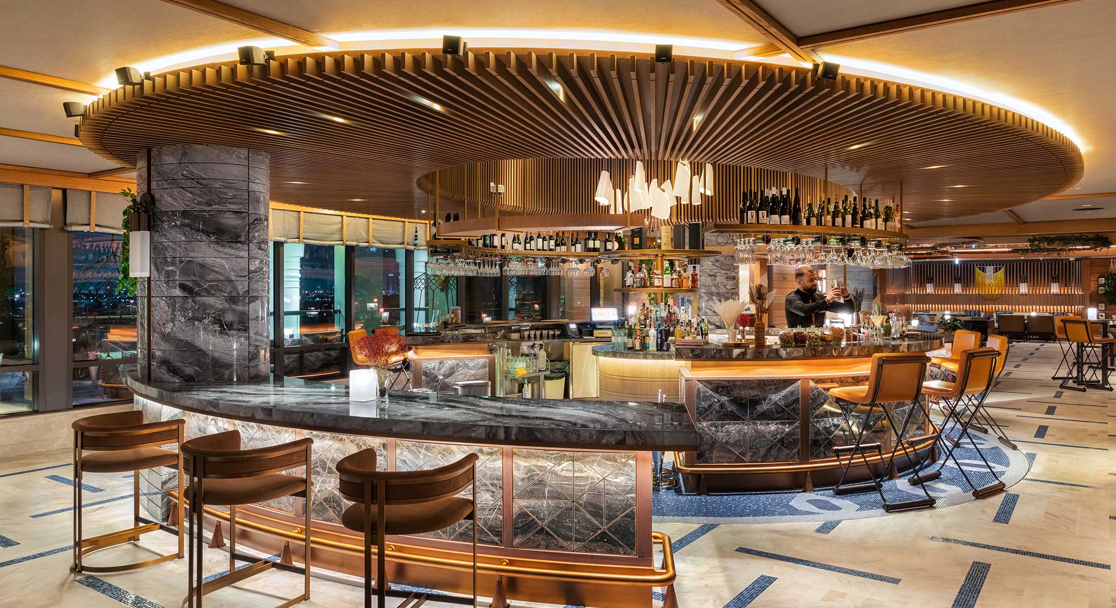 Raia Rooftop Restaurant and Lounge | Taj Exotica The Palm Dubai