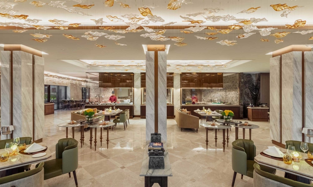 Restaurants and bars at Taj Exotica Resort & Spa, The Palm Dubai