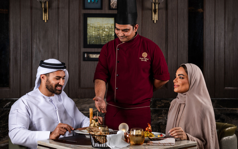 Restaurants and bars at Taj Exotica Resort & Spa, The Palm Dubai