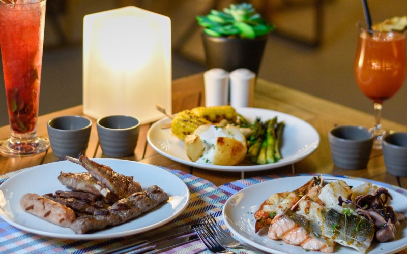 Restaurants and bars at Taj Exotica Resort & Spa, The Palm Dubai