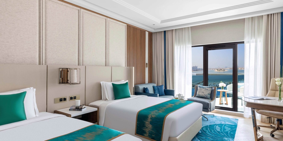 Luxury Palm Sea View Room | Taj Exotica Resort & Spa The Palm Dubai